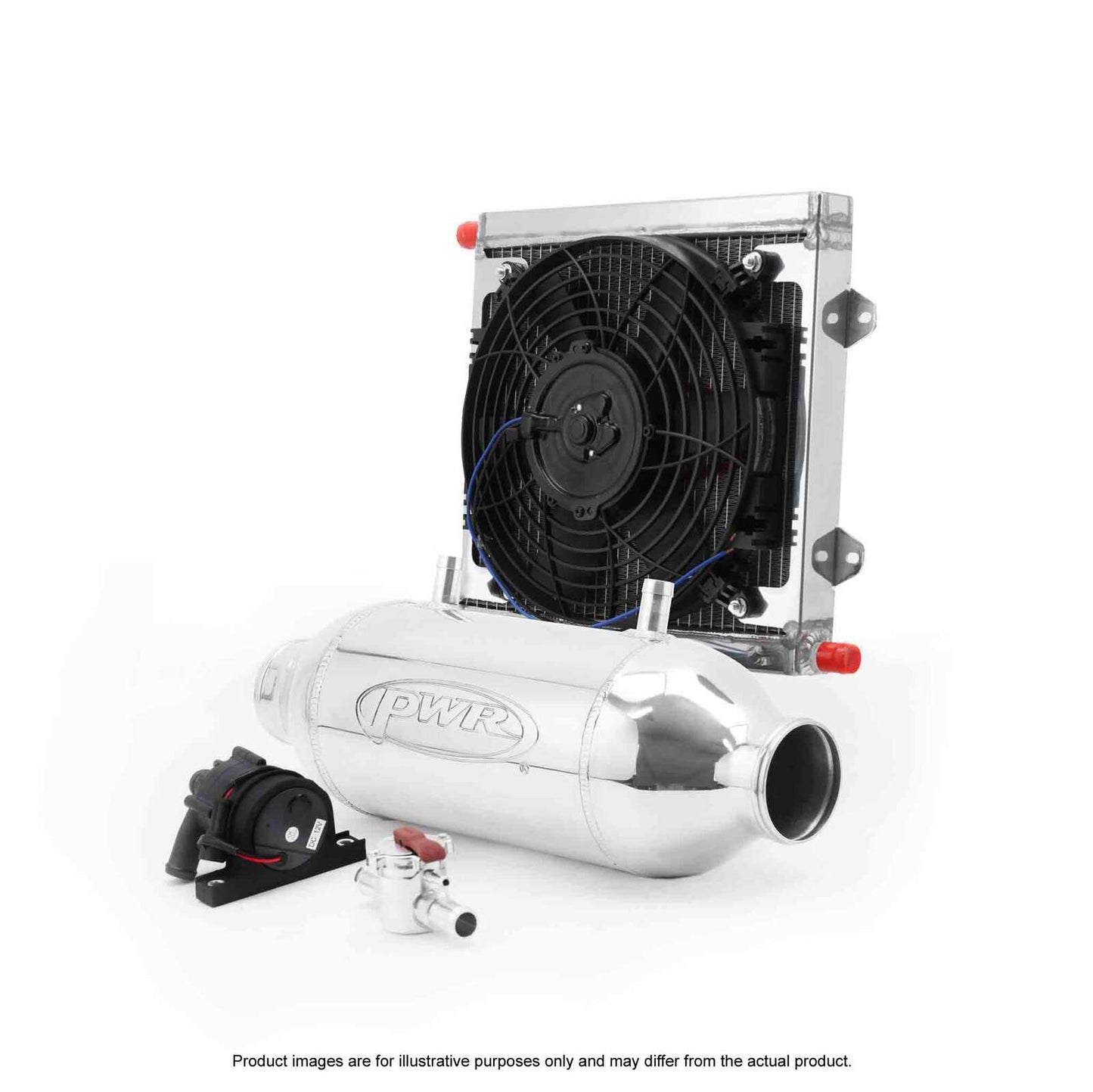 Liquid to Air Barrel Intercooler Kit 4" x 10" – PWR Advanced Cooling ...