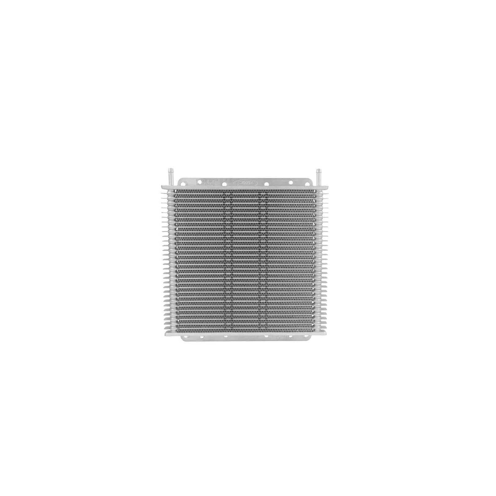 Universal Trans Oil Cooler 280 x 255 x 19mm (5/16" Hose Barb) HD Suits ...
