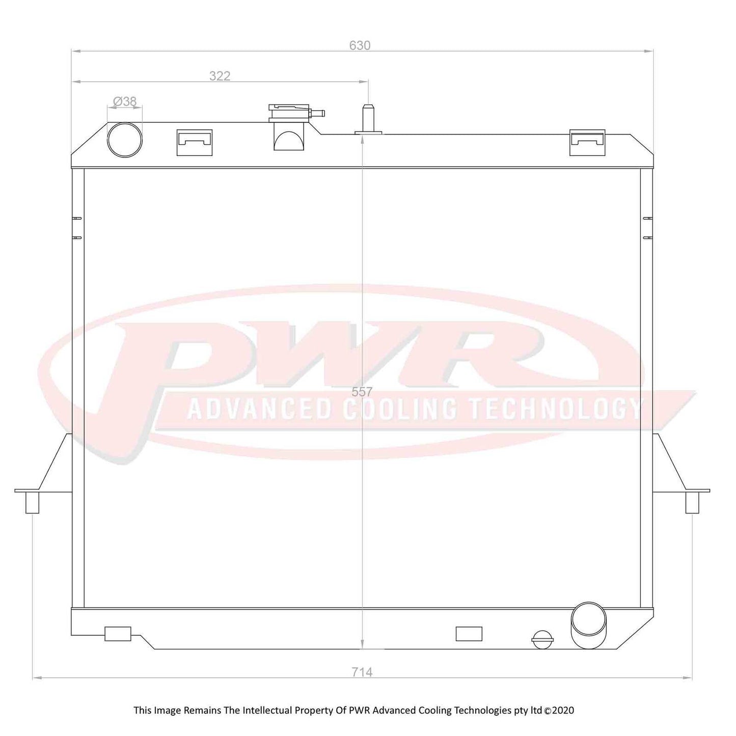 Holden Rodeo RA / Colorado (2003-2008) 42mm Radiator – PWR Advanced ...